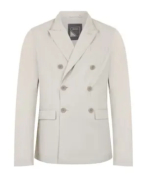 Herno Double-breasted Suit Jacket - White