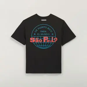 Adidas Bad Bunny São Paulo Heavyweight Merch Tee - Black