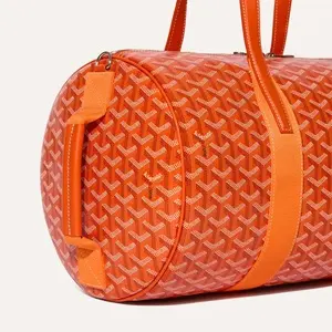 Goyard Barrel 40 Sports Bag - Orange
