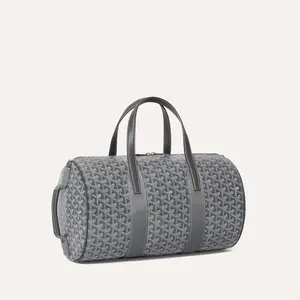 Goyard Barrel 40 Sports Bag - Grey