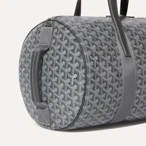Goyard Barrel 40 Sports Bag - Grey