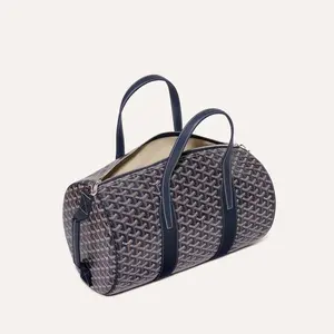 Goyard Barrel 40 Sports Bag - Navy Blue