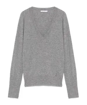 Patrizia Pepe Cashmere Sweater - Gray