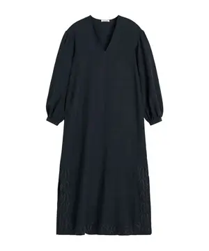 BY MALENE BIRGER Louise Linen Maxi Dress - Black