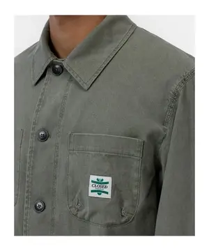 Closed Logo-patch Multi-pocket Shirt Jacket