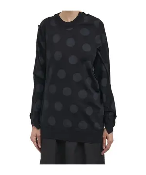 Junya Watanabe Long-sleeved Sweater - Black