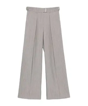 Patrizia Pepe Pinstriped Palazzo Pants