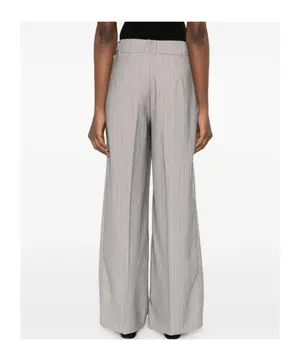 Patrizia Pepe Pinstriped Palazzo Pants