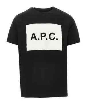A.p.c. Logo-detail Crewneck T-shirt