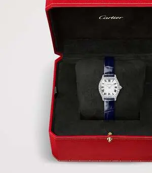Cartier Tortue Watch With Diamonds In 18k Gold