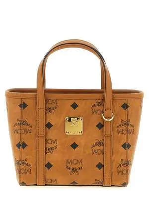 Mcm Toni' X-mini Shopping Bag - Brown