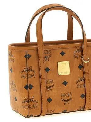 Mcm Toni X-mini Shopping Bag In Visetos Monogram Canvas