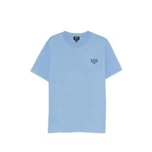 A.p.c. Jersey Logo T-shirt - Blue