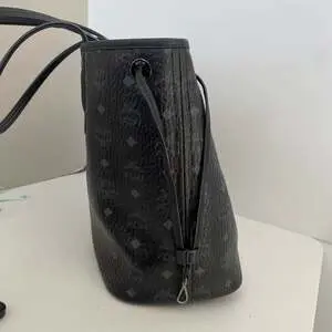 Mcm Leather Tote Bag