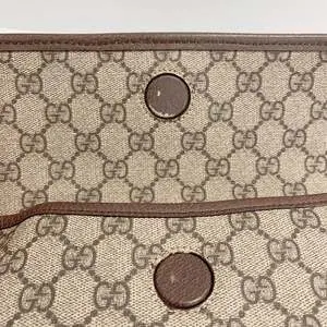 Gucci Monogram Leather Belt Bag