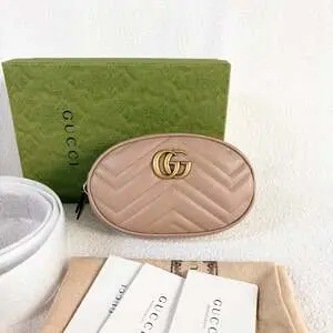 Gucci Quilted Leather Belt Bag - Multicolor