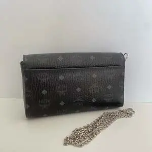 Mcm Leather Flap Bag