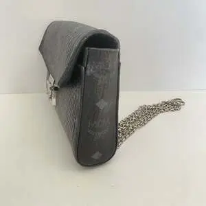 Mcm Leather Flap Bag
