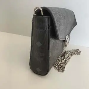 Mcm Leather Flap Bag