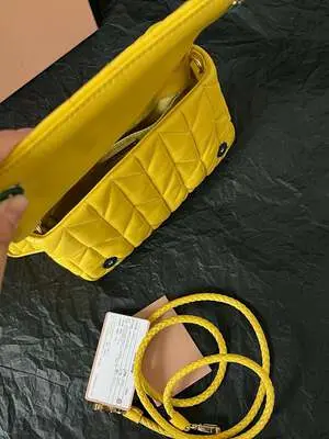 Miu Miu Quilted Leather Bag