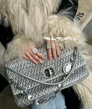 Miu Miu Quilted Leather Shoulder Bag