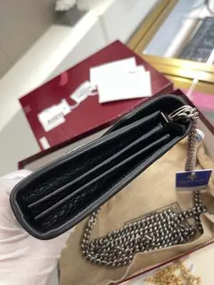 Gucci Leather Clutch With Chain Strap