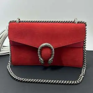 Gucci GUCCI Suede Dionysus Shoulder Bag Multicolor