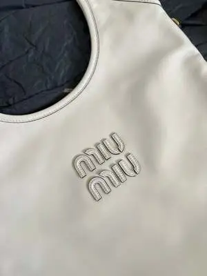 Miu Miu Leather Tote Bag