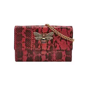 Gucci Leather Chain Wallet - Multicolor