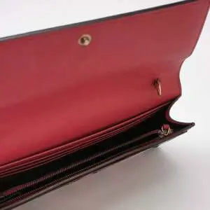 Gucci Leather Chain Wallet