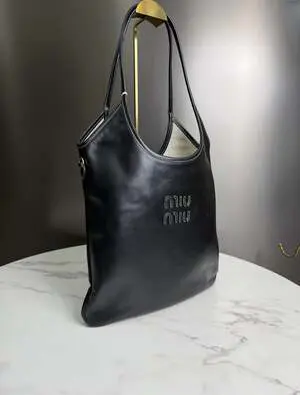 Miu Miu Leather Tote Bag