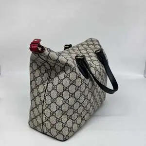 Gucci Monogram Leather Handbag