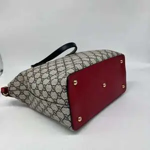 Gucci Monogram Leather Handbag