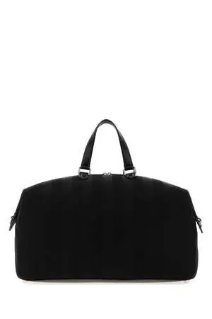 Fendi Black Canvas Travel Bag - Multicolor