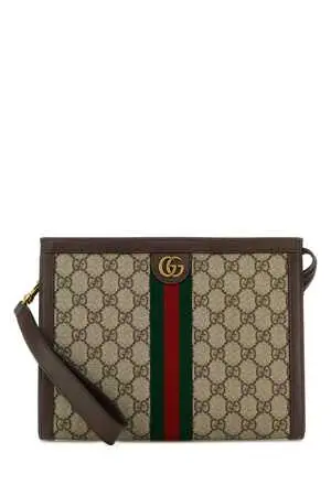 Gucci Printed Gg Supreme Fabric Ophidia Clutch - Multicolor