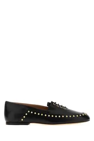 JIL SANDER JIL SANDER Leather Ballerinas Black