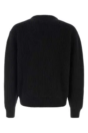 JIL SANDER Wool Sweater - Black