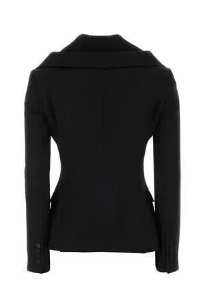 Alexander McQueen Grain De Poudre Blazer