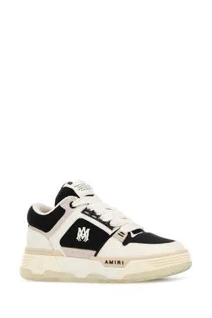 Amiri Ma-1 Sneakers In Two-tone Leather And Fabric - Multicolor
