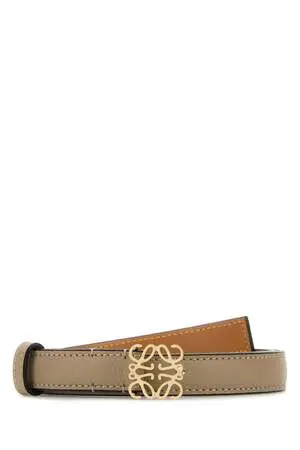Loewe Cappuccino Leather Belt - Brown