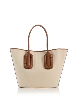 Marc Jacobs Babe Canvas & Leather Tote