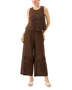 Fifteen Twenty Elina Embroidered Top