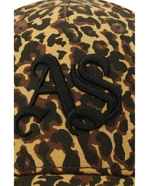 ALLSAINTS Gothic Leopard Print Baseball Cap