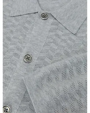 REISS Phoenix Textured Geo Pattern Shirt
