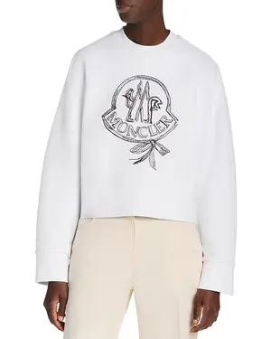 Moncler Sweatshirt - White