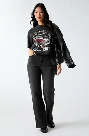 Guess Beaded Race Car T-shirt