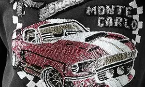 Guess Beaded Race Car T-shirt