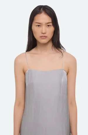 Helmut Lang Fluid Asymmetric Hem Maxi Dress