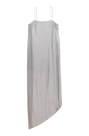 Helmut Lang Fluid Asymmetric Hem Maxi Dress