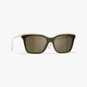 Chanel Butterfly Sunglasses - Brown
